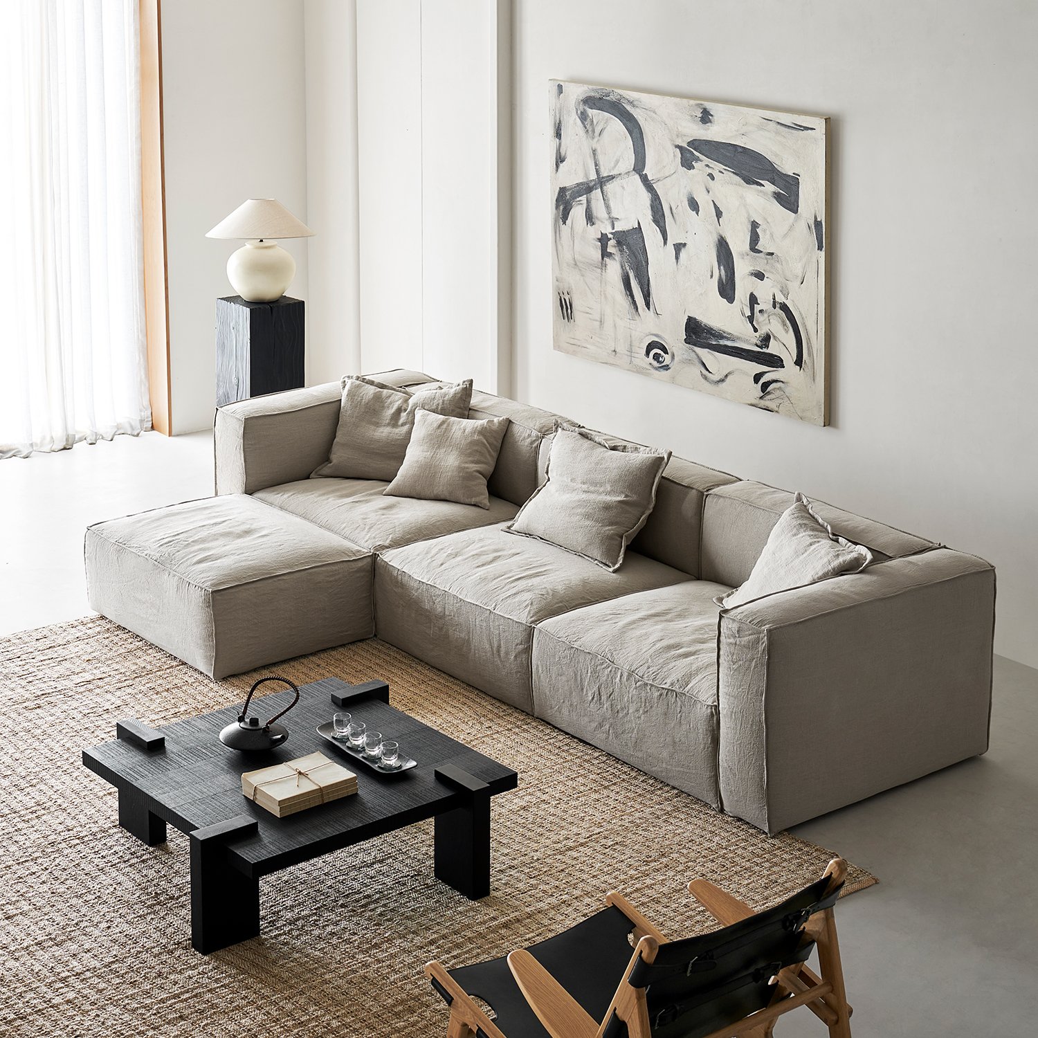 Modular Sofa: Adaptable Seating for Dynamic Spaces - George Casa